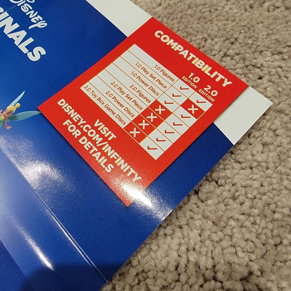 Disney Infinity 2.0 Poster: Originals/Marvel & Power Disc Checklist ...