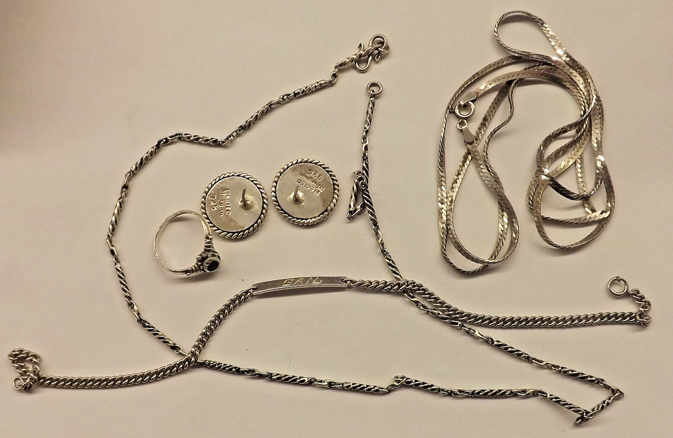 36.7 Grams of Scrap Sterling Silver Jewelry - Scrap or Repair | eBay