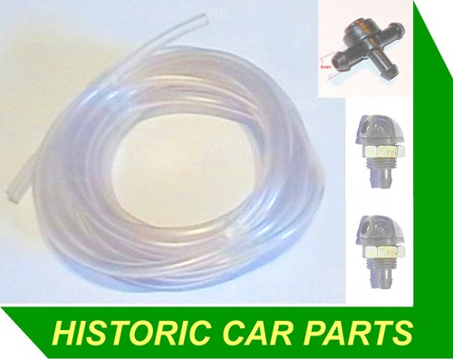 WINDSCREEN WASHER KIT Keep Windscreens Clean 3m tube Valve 2 Twin Jets ...