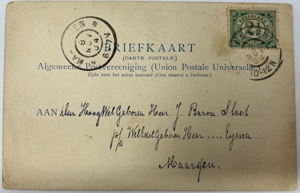 1904 Netherlands Groet uit Vianen RPPC Postcard | eBay