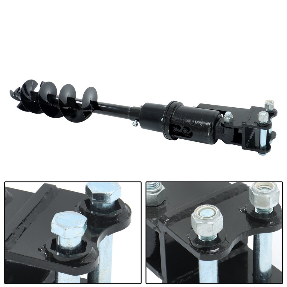 200MM Diameter Auger Drill for 1Ton-1.5Ton Mini Excavator Small Digger ...