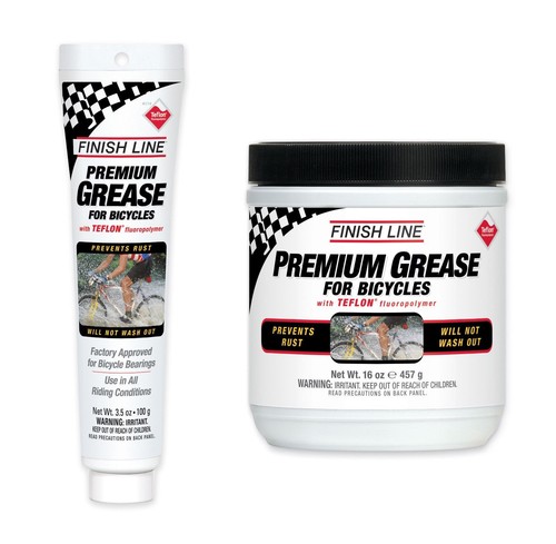 Finish Line Premium Teflon Grease for Bicycles Repels water Road/CX/MTB ...