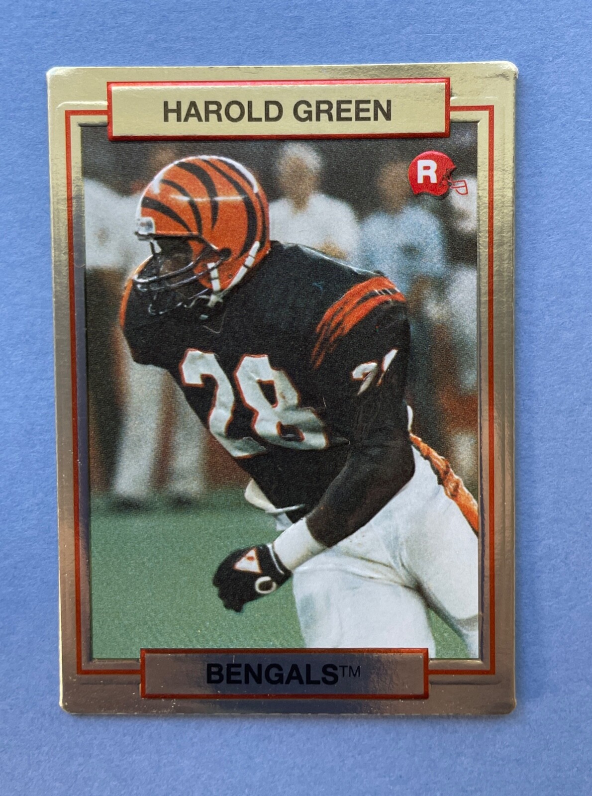 1990 Action Packed Harold Green #18 Rookie RC Update Cincinnati Bengals | eBay