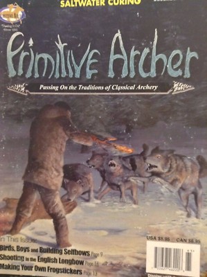 Primitive Archer Magazine Saltwater Curing December/January 2007 ...