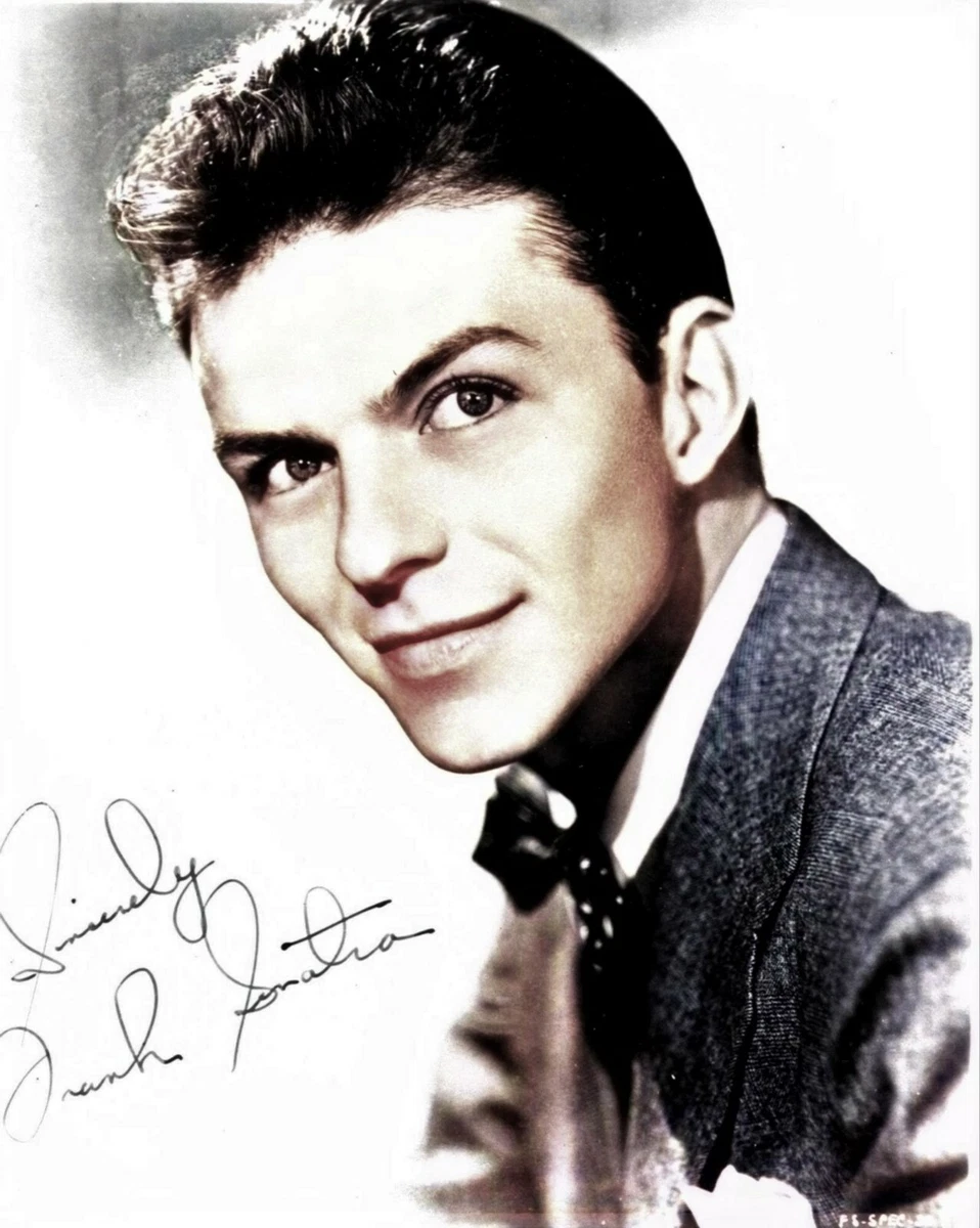 Frank Sinatra Young Color