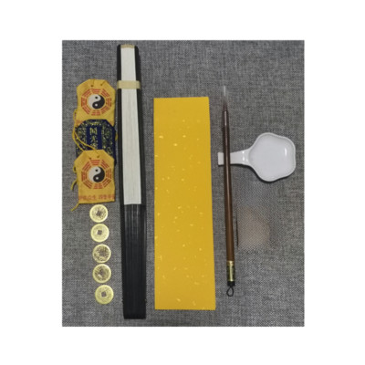 Taoist Talisman Writing Supplies Paper Talisman Pen Small Talisman Bag ...