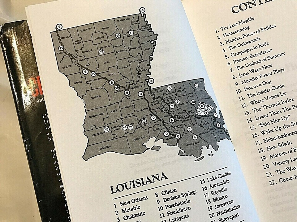 John Maginnis CROSS TO BEAR Signed Edit Louisiana U.S. Most Dangerous ...