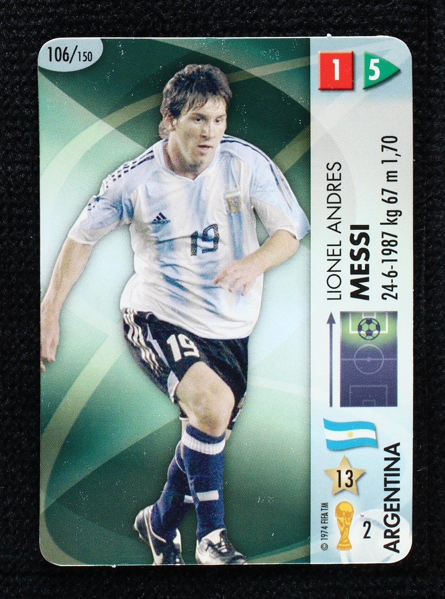2006 Panini GOAAAL! World Cup Lionel Messi #106 for sale | eBay