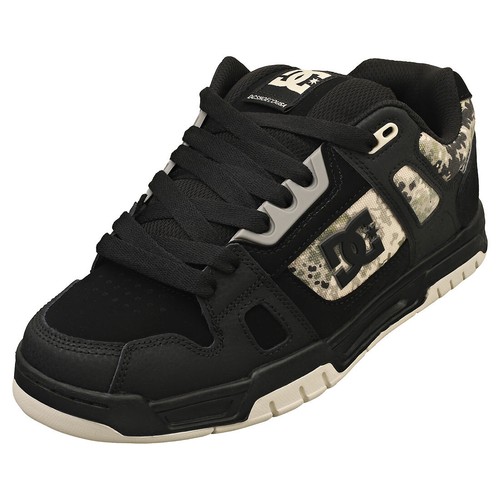 DC Shoes Stag Mens Skate Trainers in Black Grey - 12.5 US | eBay