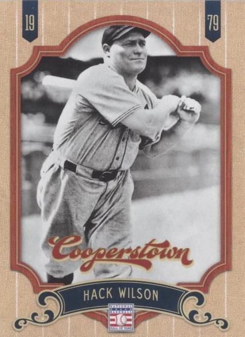 2012 Panini Cooperstown - Hack Wilson #128 for sale online | eBay
