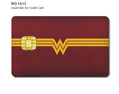 Credit Card Skin Sticker - Wonder Woman | eBay