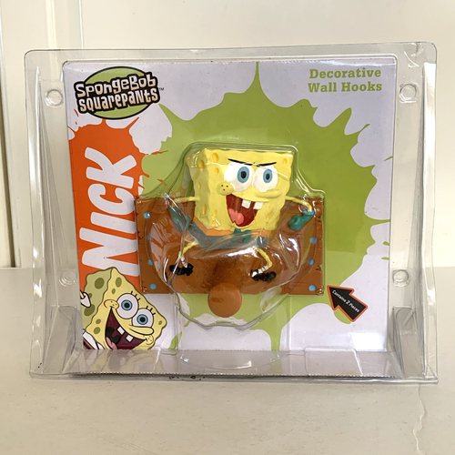 2 pc SpongeBob SquarePants Patrick Star Vintage Decorative Wall Hooks ...
