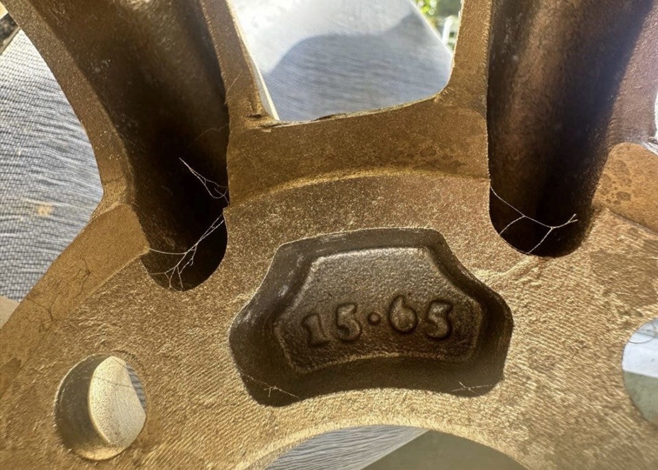 RS Watanabe 15x6.5J/7J Mixed Set 4x114.3 Gold Wheels JDM Vintage Rims ...