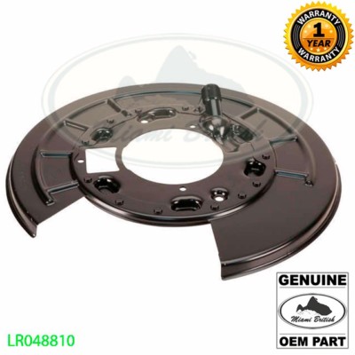 LAND ROVER REAR BRAKE BACK PLATE RH LR3 LR4 RANGE SPORT LR048810 OEM ...