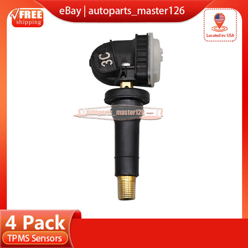 SET 4 TPMS Tire Pressure Monitoring Sensors 13540604 For Chevy GMC ...