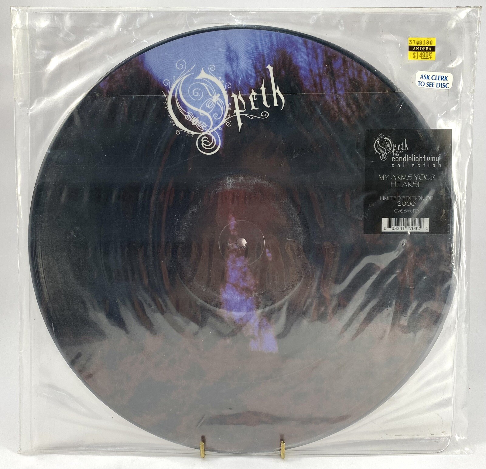 OPETH MY ARMS YOUR HEARSE 2005 2LP NM Vinyl Record LTD ED UK Pic Disc ...