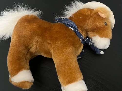 Roy Rogers Jr signed Trigger Plush Horse JSA COA Stuffed Animal Toy ...