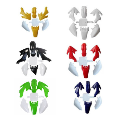 CRF50 Pit Dirt Bike Plastics Fender Fairing Kit Body Cover Atomik 50cc ...