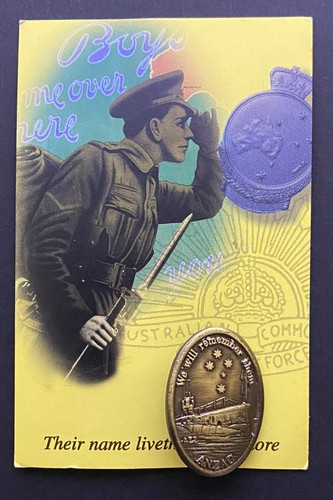 ANZAC Day Badge ( We Will Remember Them ) | eBay
