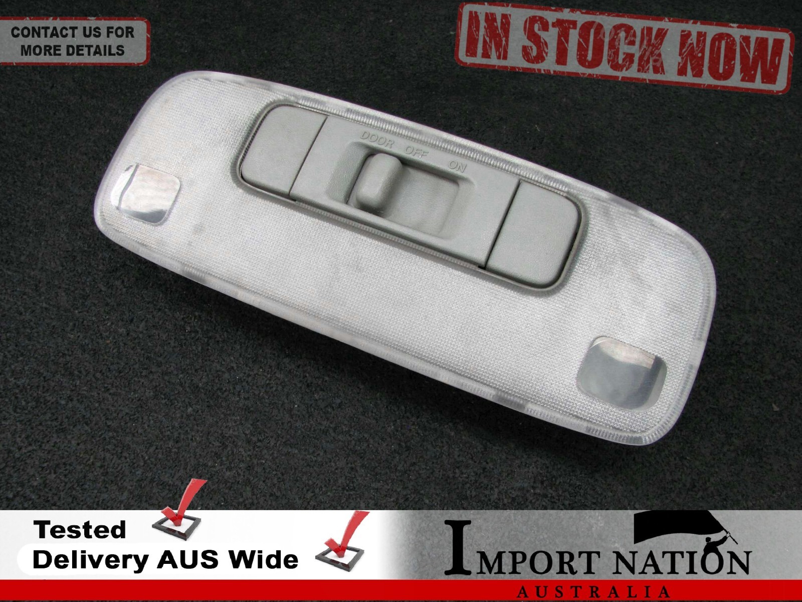 TOYOTA ARISTO JZS147 INTERIOR ROOF COURTESY LIGHT - NON-SUNROOF - GREY ...