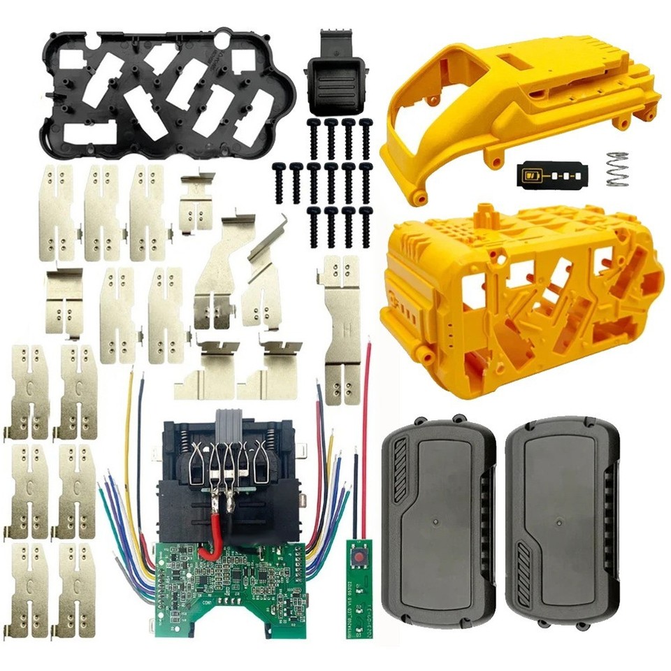 21700 Battery Case Battery Assembly PCB Board Replacement Plastic ...