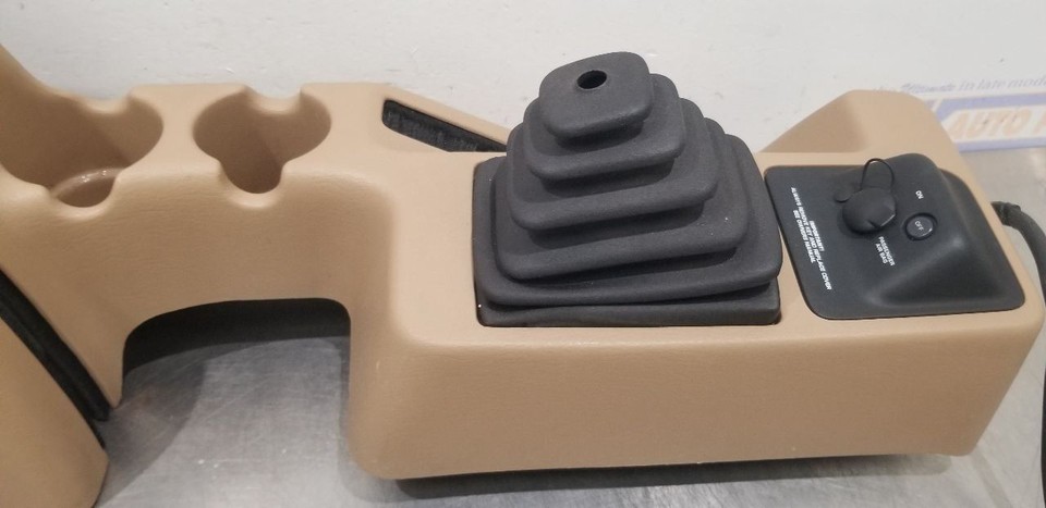 99 JEEP WRANGLER TJ SAHARA CENTER FLOOR CONSOLE TAN | eBay
