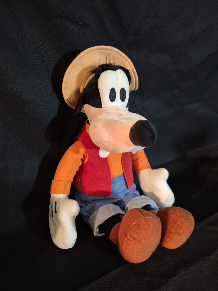 Disney Goofy Large With Hat Plush Stuffed Animal Toy Doll New 18" Tall ...