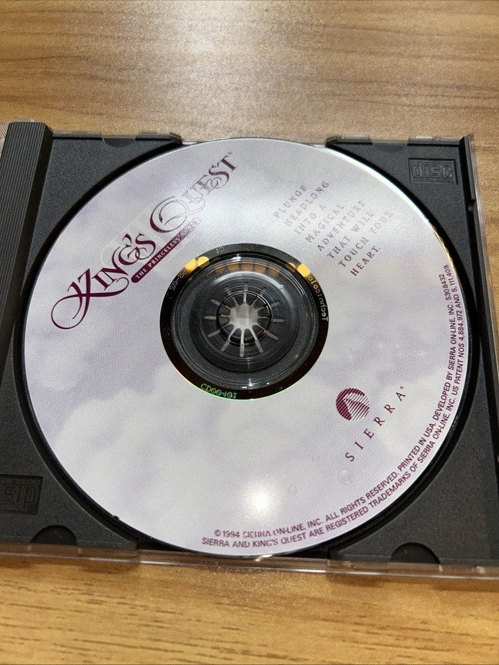 King's Quest VII: The Princeless Bride - 1994 Windows PC CD-Rom Game | eBay