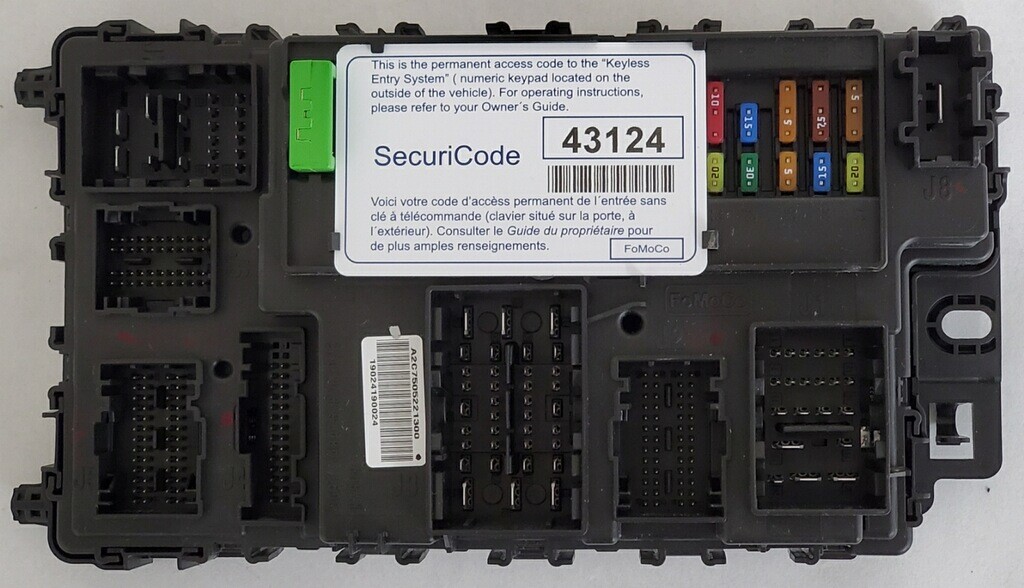 New OEM Ford Control Assembly BCM Module Alarm Lock HU5T-15604-AM ...