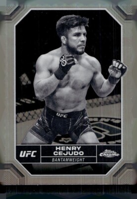 2024 TOPPS CHROME UFC NEGATIVE 73 Henry Cejudo | eBay
