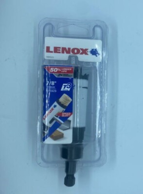 Lenox Tools 1772429 7/8-inch 14a Bi-metal Speed Slot Arbored Hole Saw ...