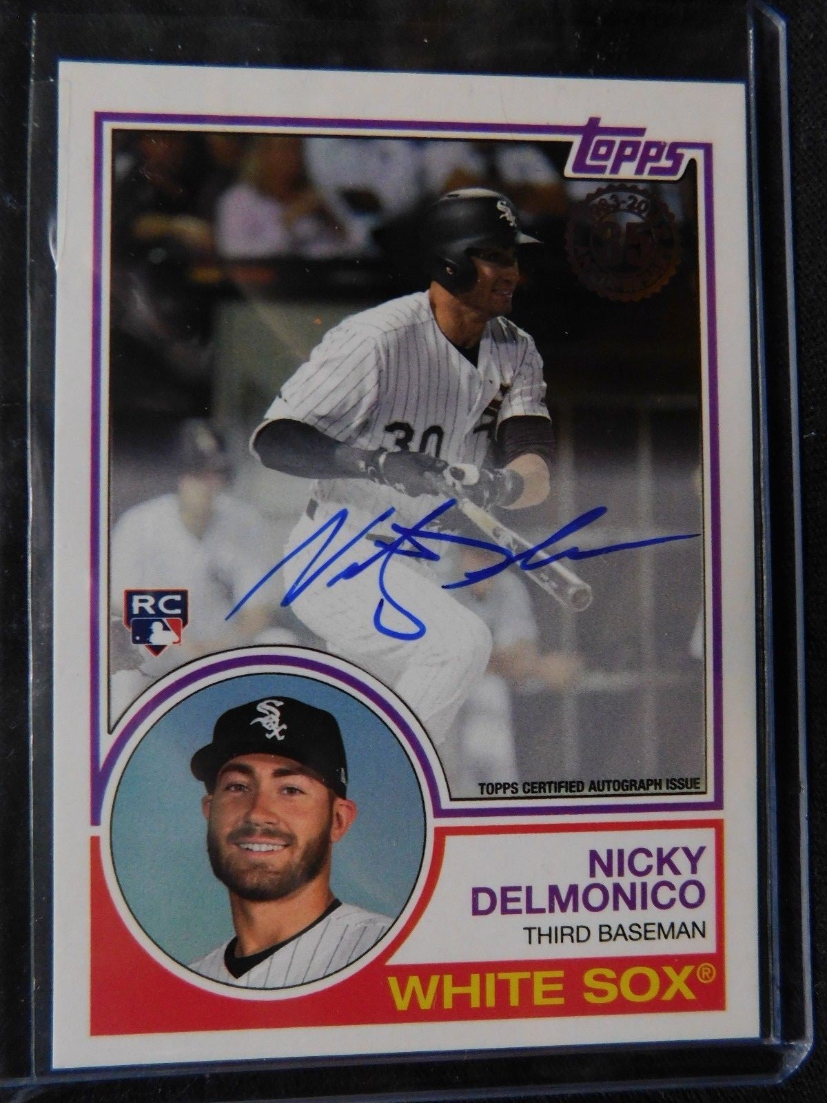 2018 Topps '83 Topps Autographs #83AND Nicky Delmonico RC AUTO | eBay