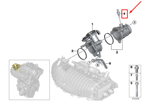 BMW 3 F30 FUEL TEMPERATURE SENSOR 13628626176 8626176 2021 14512098 | eBay