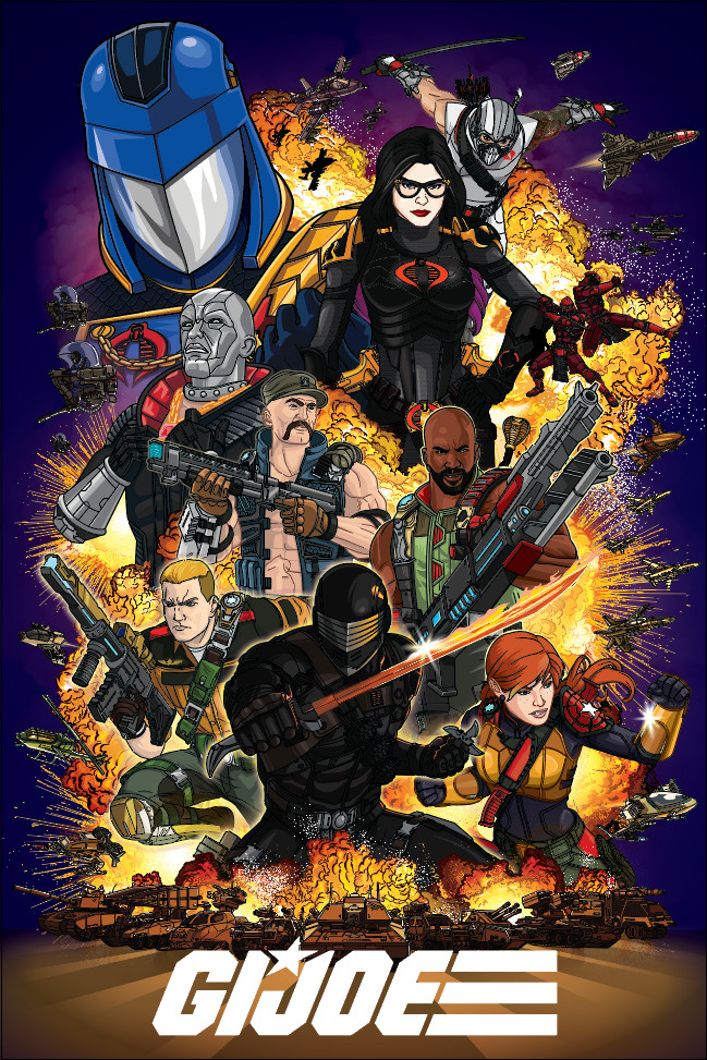 Gi Joe Retaliation Snake Eyes Poster