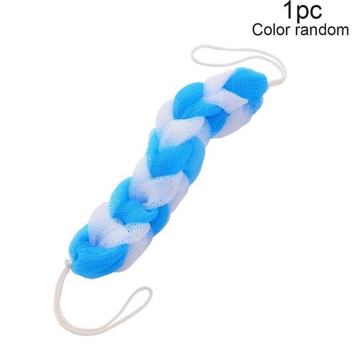 Back Scrubber Bath Shower Mesh Sponge Exfoliating Body Brush. Puff ...