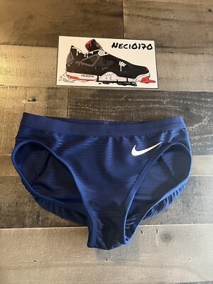 Nike Pro Elite Track & Field Women’s Navy Blue Racing Briefs Size S ...