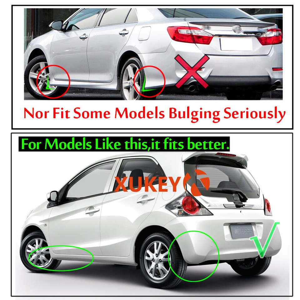 x4 Front Rear Mudflaps For Honda Mud Flap Splash Guards Mudguards ...