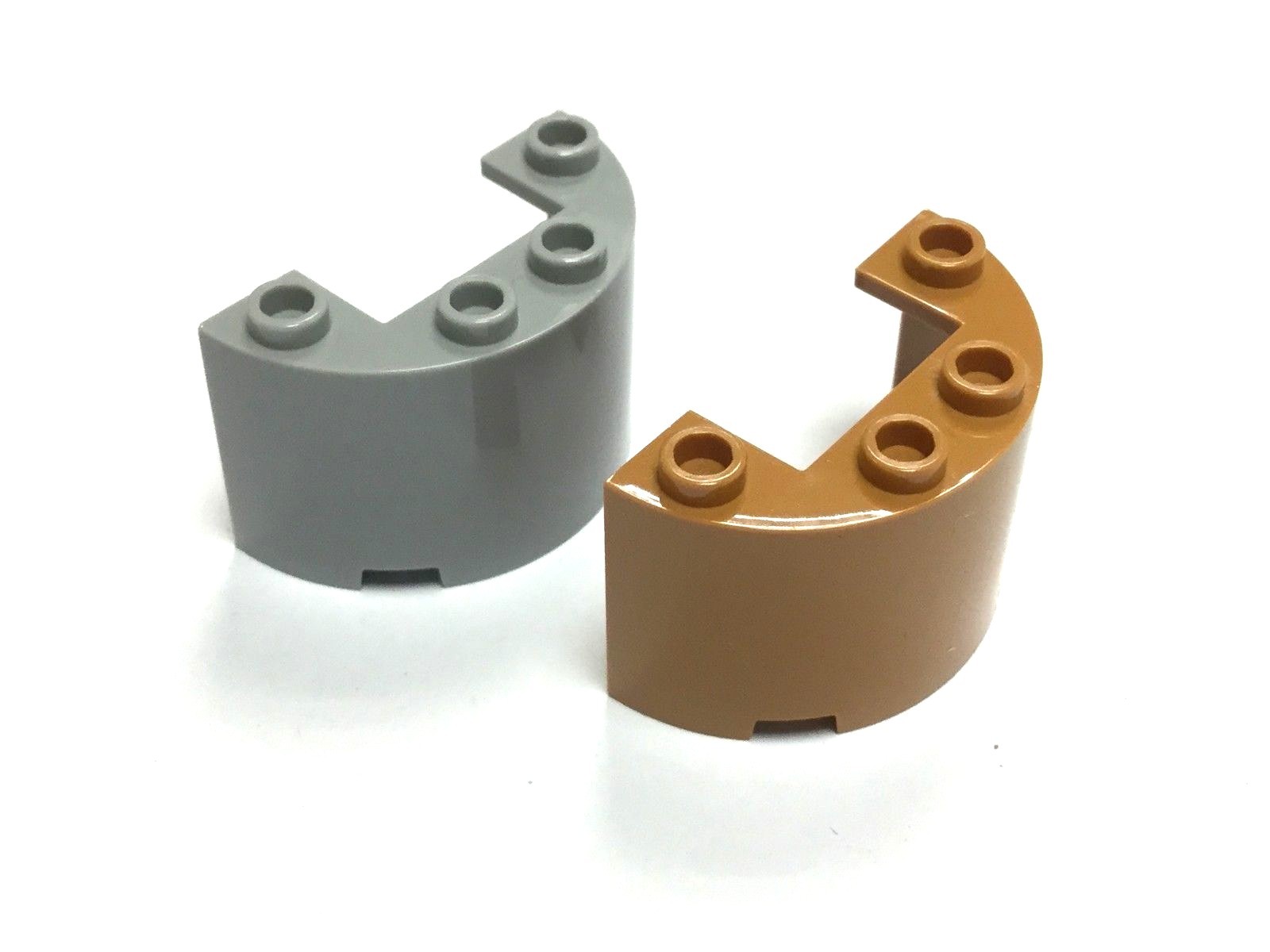 LEGO 24593 Cylinder Half 2 x 4 x 2 with 1 x 2 Cutout - FREE P&P! | eBay UK