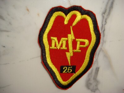 US ARMY 25th MILITARY POLICE COMPANY, VIETNAM WAR PATCH | eBay