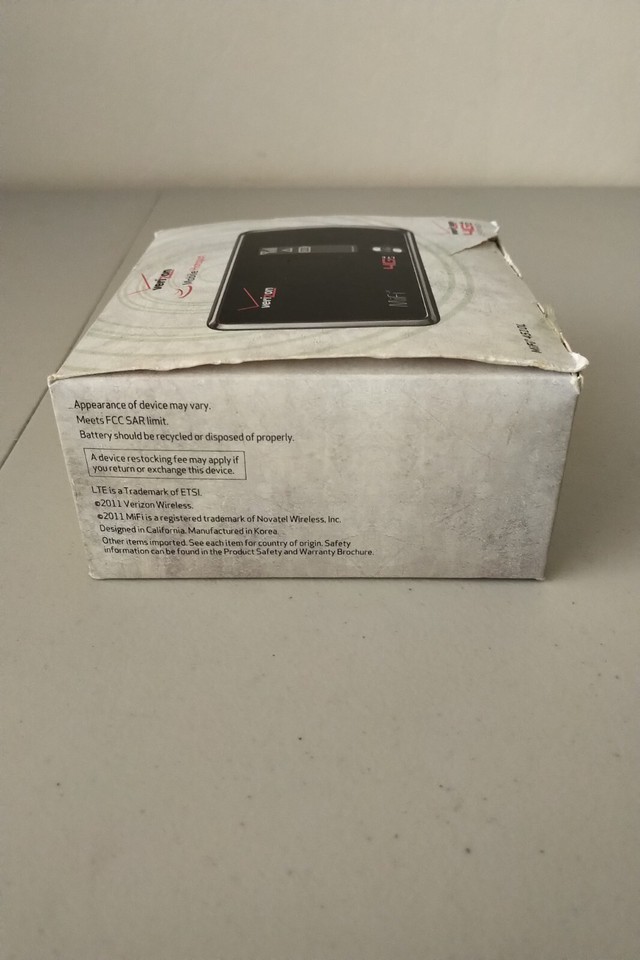 Verizon Wireless MiFi 4510L 4G LTE Mobile Hotspot WiFi *Open Box* | eBay