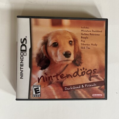 Nintendogs: Dachshund & Friends (Nintendo DS, 2005) TESTED AND WORKING ...