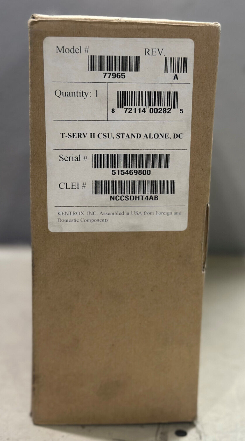 ADC Kentrox Kentrox T-SERV II (77965) 1.544 Kbps for sale online | eBay