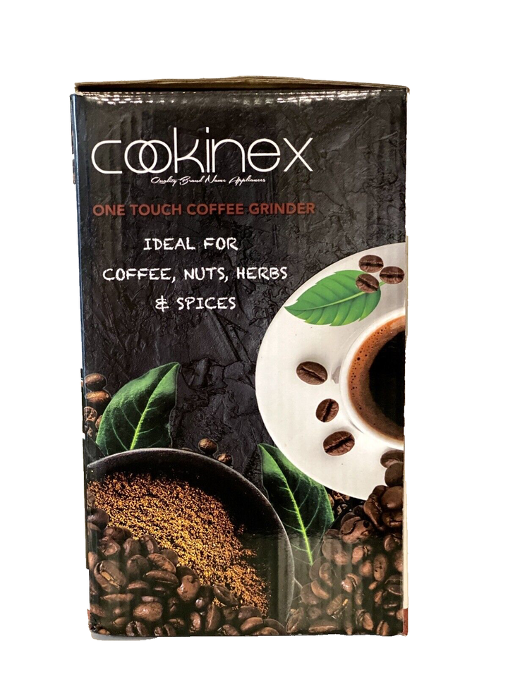 Cookinex Coffee Crusher Blender Seed Spice Coffee Grinder Electric Bean ...