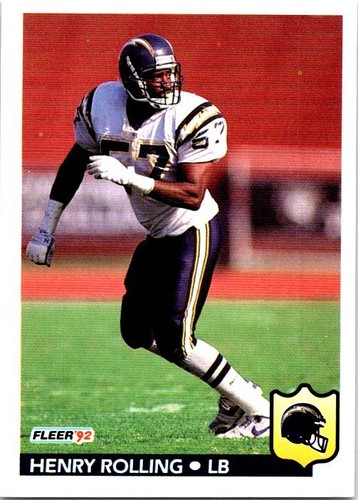 1992 Fleer #368 Henry Rolling | eBay