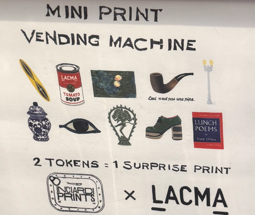 LACMA Ana Inciardi Vending Machine Prints | eBay