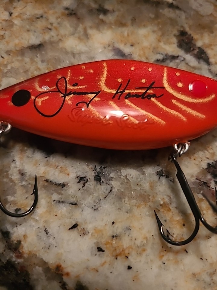 JIMMY HOUSTON AUTOGRAPH SUPER SPOT BASS Fishing lure | eBay