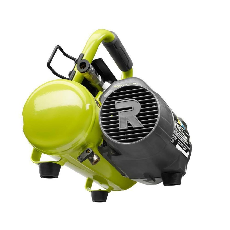 RYOBI Air Compressor 18 Volt ONE+ Cordless 1 Gallon Powerful Portable ...