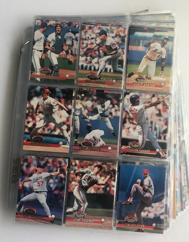 1993 Topps Stadium Club Baseball 1-600 card series 1 & 2 complete SETs ...