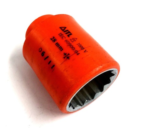 Roebuck 1/2" Drive 1000V Insulated 28mm Socket 12 Point | eBay