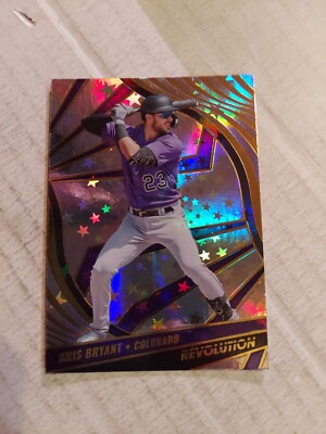 2022 Panini Chronicles Revolution #20 Kris Bryant Astro Parallel | eBay